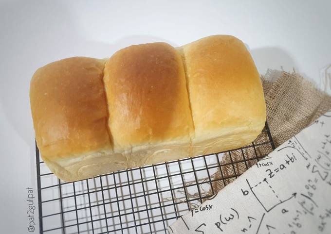 Resep Yudane Shokupan Bread | Roti Sobek Yudane Method oleh patricia ...