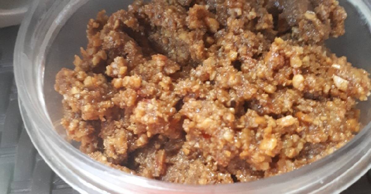 Resep Sambel Pecel Tempe (alternatif pengganti kacang tanah) oleh Nora ...