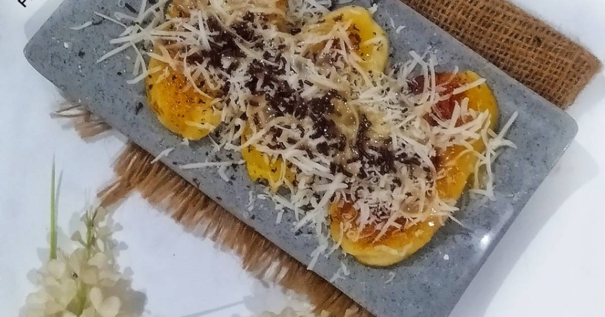 Resep Pisang Bakar Keju Mesis oleh farida Sulthan 🇮🇩 (IG. Malika02782) - Cookpad