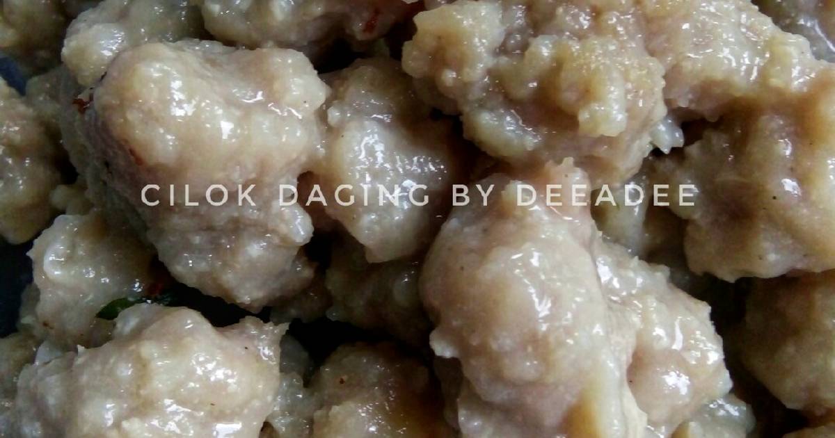 25 resep cilok daging filet enak dan mudah - Cookpad