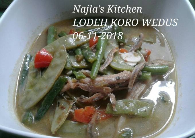 Resep Lodeh Koro Wedus oleh Najla's Kitchen - Cookpad
