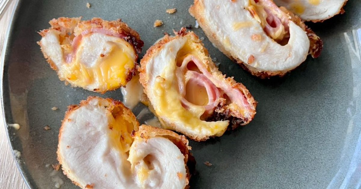Homemade Rolled Cordon Bleu Recipe by Aux douceurs de Gaelle - Cookpad