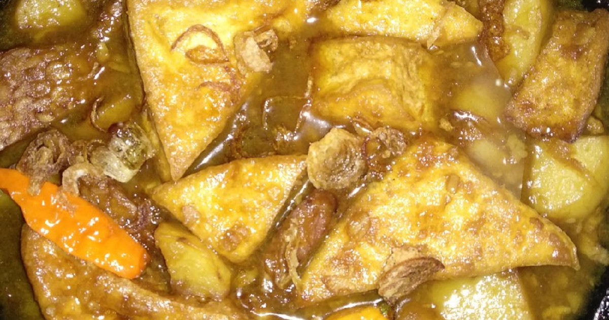 Resep Tahu Tempe Kentang Masak Kecap oleh yosisan - Cookpad