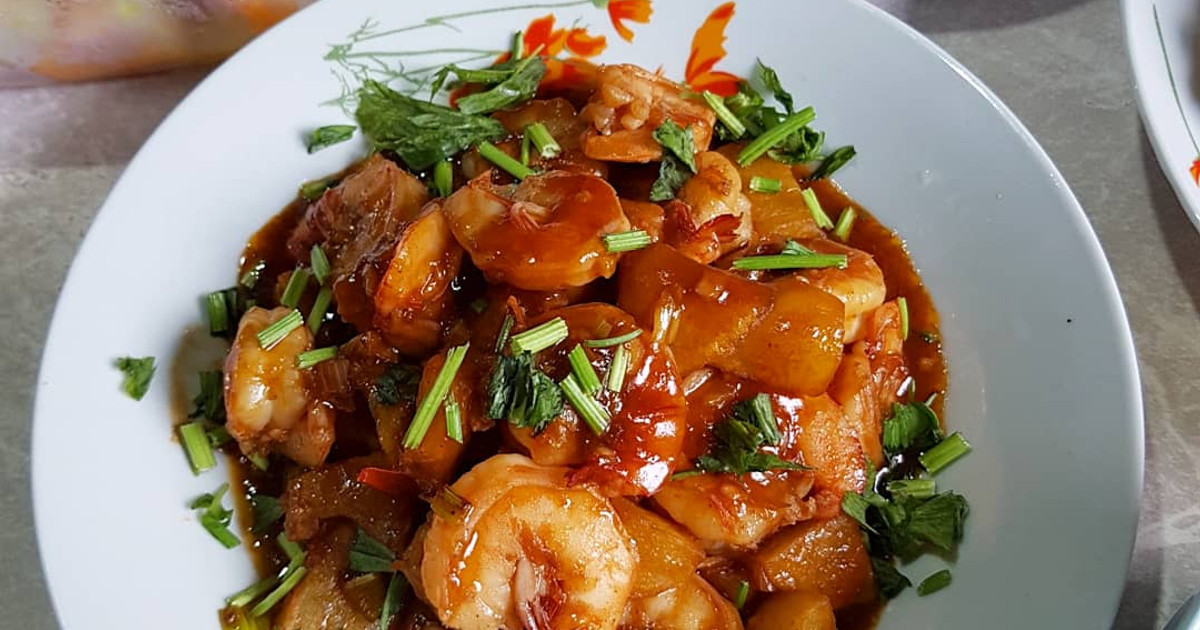 Resep 152. Udang Saos Kecap Inggris oleh Dita Hediati - Cookpad