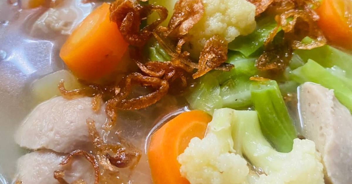 1.900 resep sayur sup bakso enak dan mudah - Cookpad