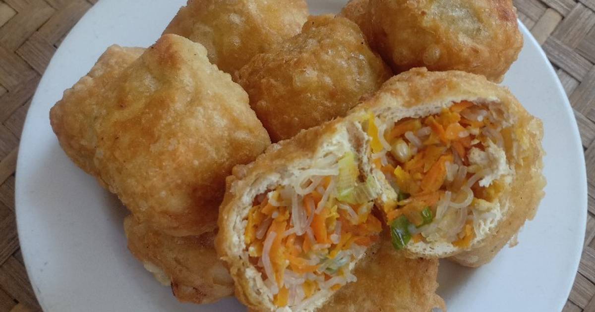 Resep Tahu Isi Wortel Bihun oleh 🌷Yulie Yuda Gunawan🌷 - Cookpad