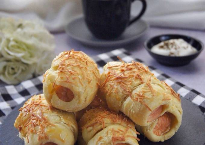 Resep Sosis Roll Pastry oleh OpiBun - Cookpad