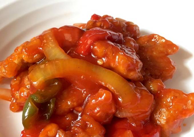 Resep Ayam Saus Asam Manis Oleh Novia Setiati Cookpad