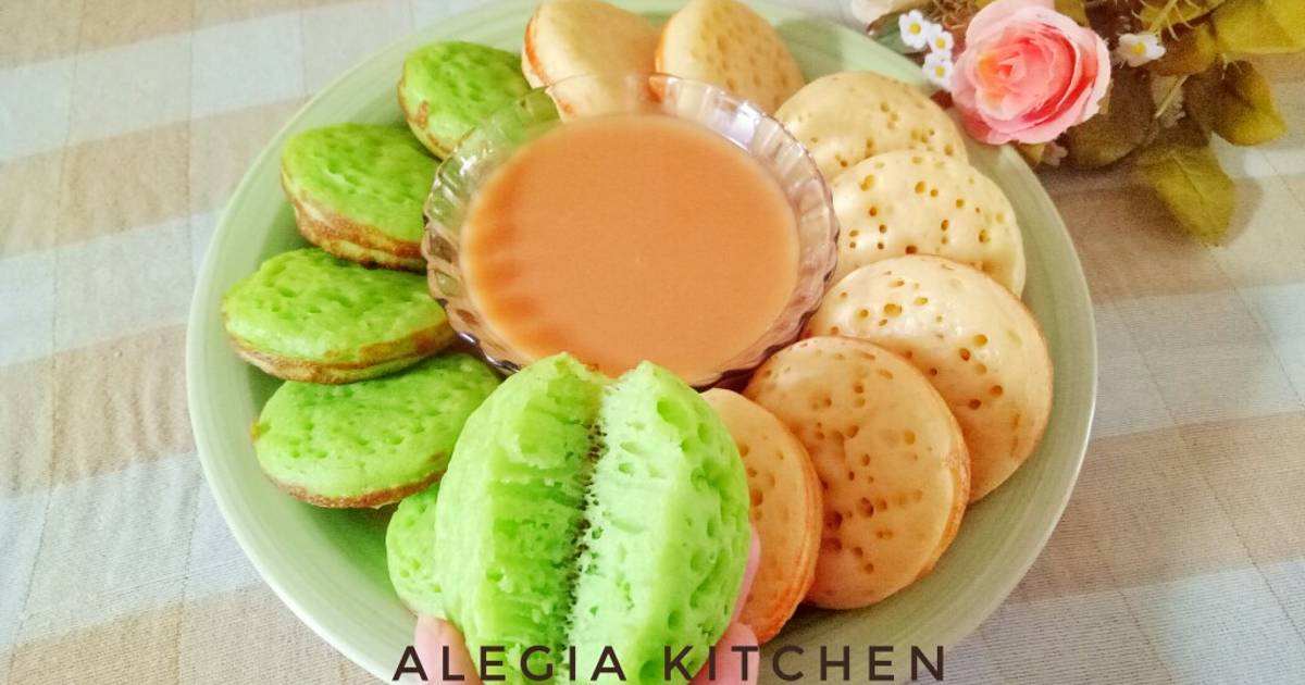 Resep 89. Serabi Saus Kinca oleh Liona Dewi Alegia Kitchen - Cookpad