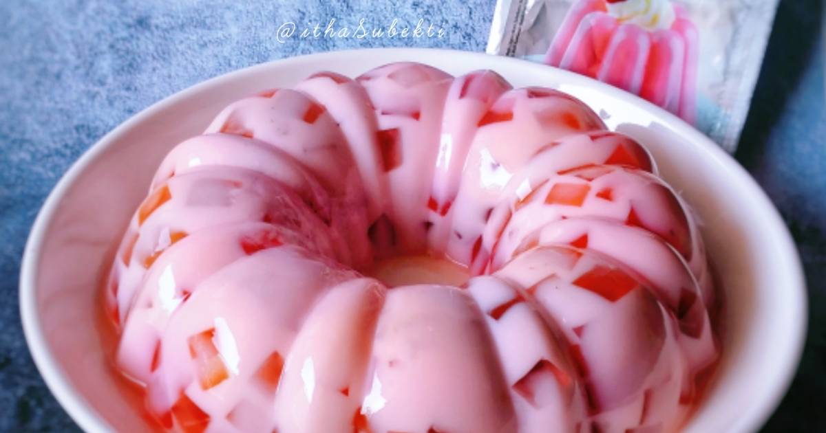 506 resep puding susu strawberry enak dan mudah - Cookpad