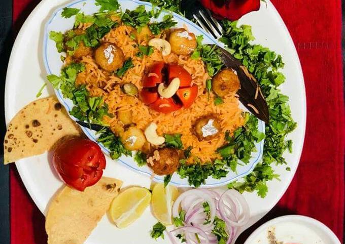 Vegetable Moti pulao Recipe by Harminder Kaur Sethi - Cookpad