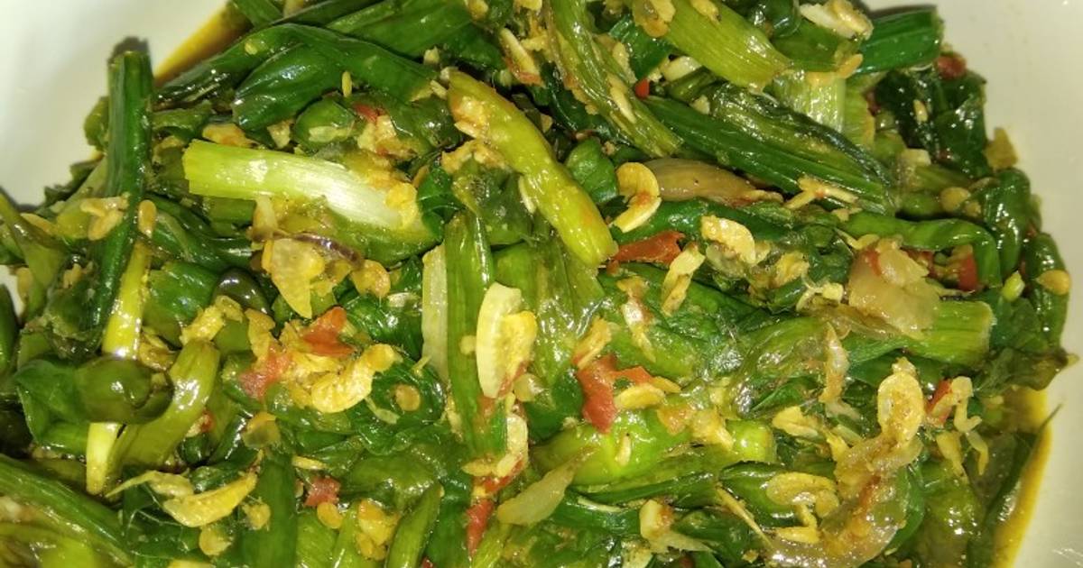62 resep tumis genjer pedas udang rebon enak dan mudah - Cookpad