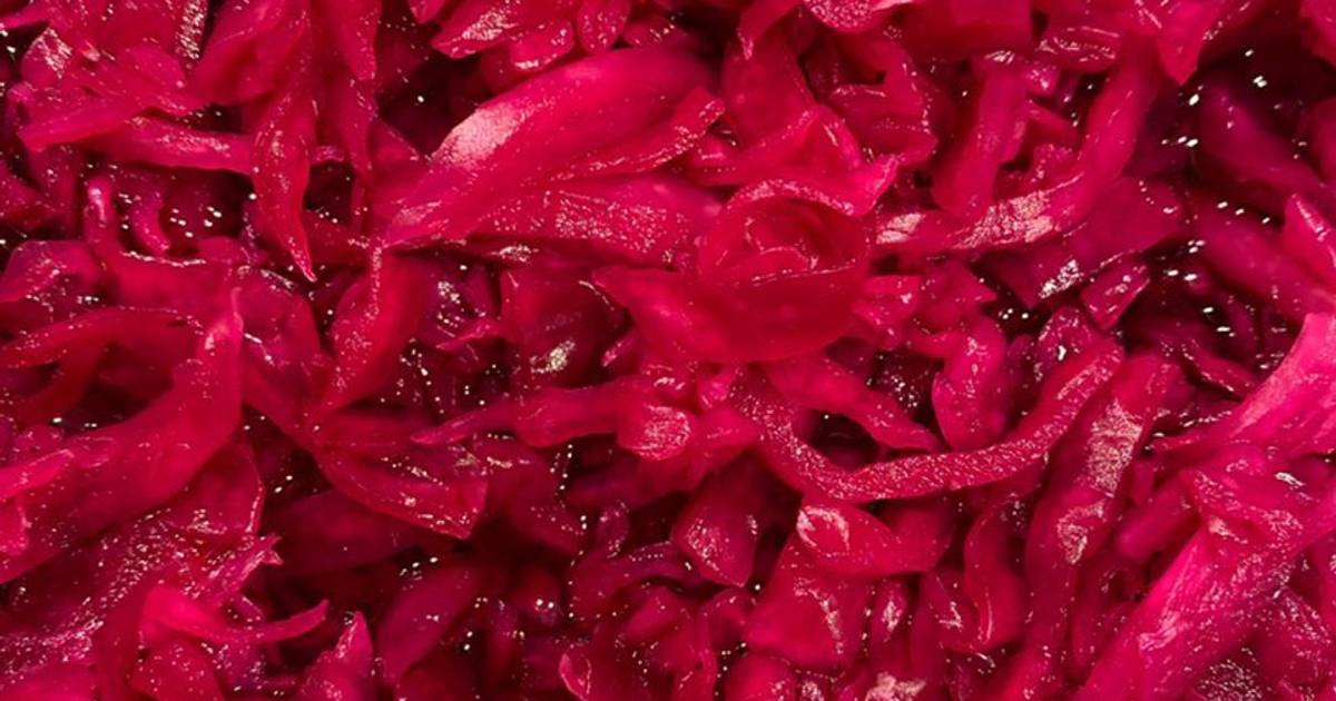 طرز تهیه ترشی کلم بنفش رستورانی فوری ساده و خوشمزه توسط Mina dmr - کوکپد