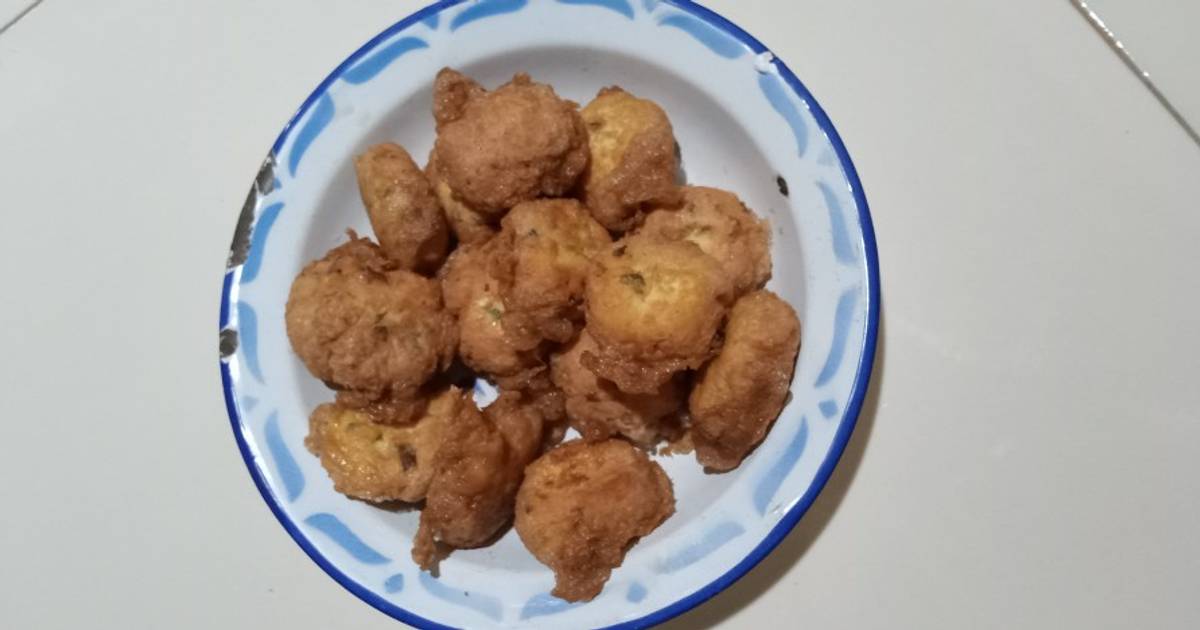 Resep Perkedel Tahu kuning isi Daging Ayam oleh novi - Cookpad