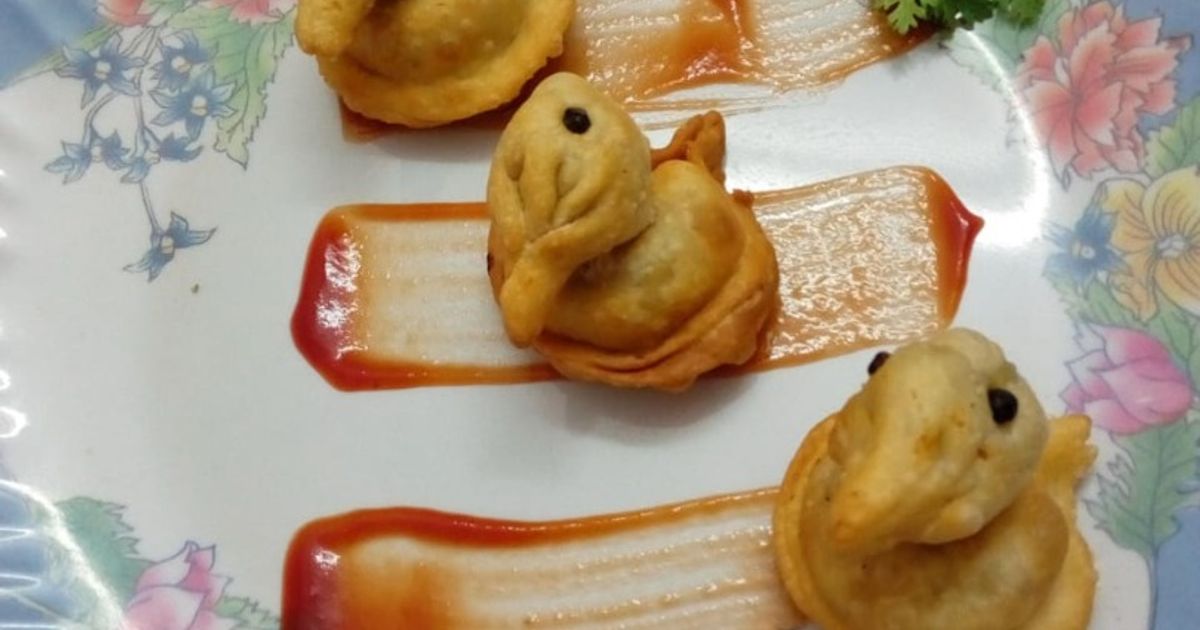 Duck Shape Samosa Recipe by Dipti Mehrotra - Cookpad