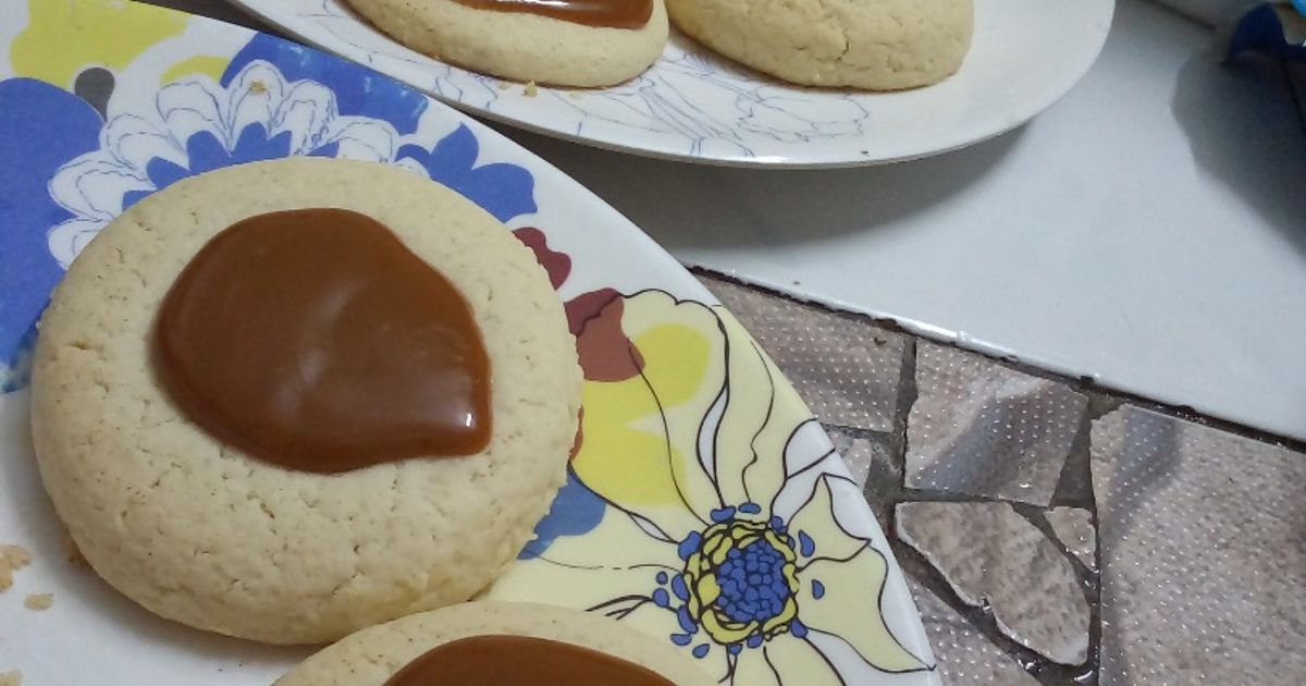 Ojitos O Pepas De Dulce De Leche Receta de Karina Roux- Cookpad