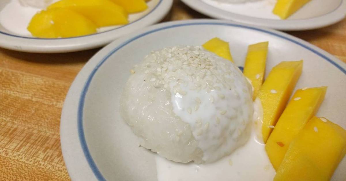 Resep Mango Sticky Rice oleh Elza Simple Kitchen - Cookpad