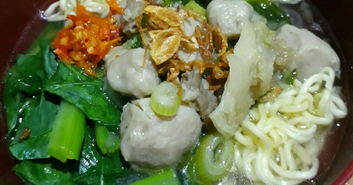 Resep Bakso Kerikil oleh Dapur Ummah ( Naurah 🌸 ) - Cookpad