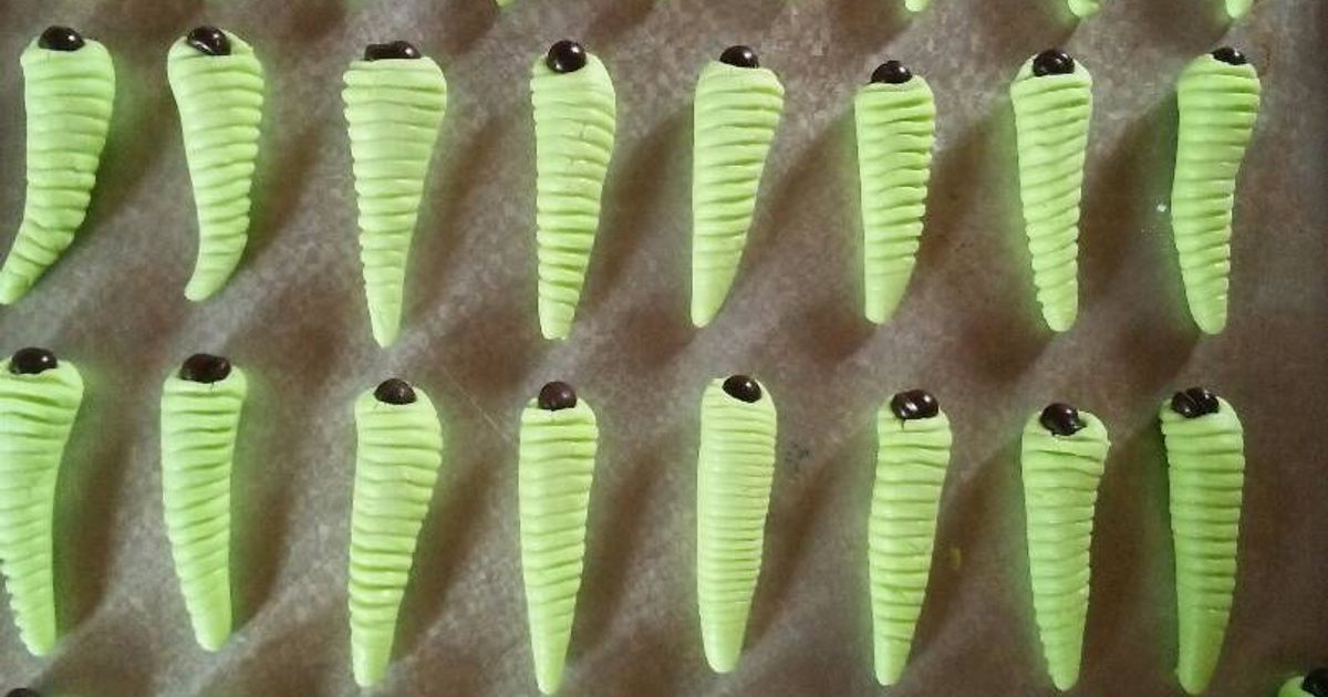 Resep Kue Kering Ulat Susu No Telur oleh mamiamel - Cookpad