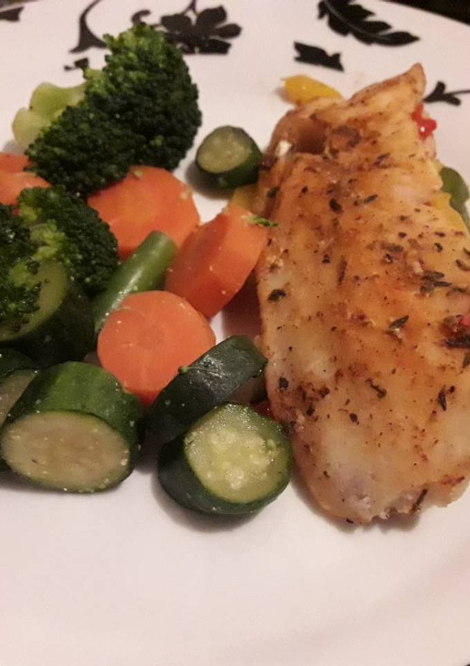 Grilled Hake Fillets Recipe by Miss_ginger84 - Cookpad