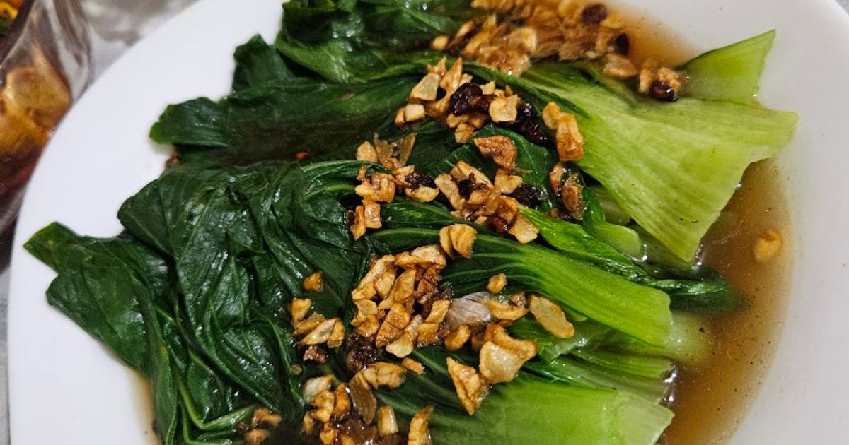 Resep Pokcoy Bawang Putih Oriental oleh Tsamrotul Janah - Cookpad