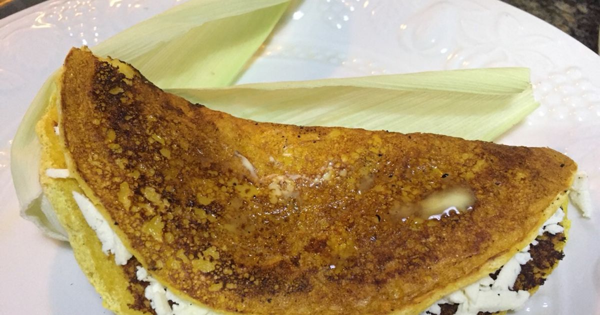 Cachapa Con Queso #Lacocinadegiri Receta de La Cocina de Giri- Cookpad