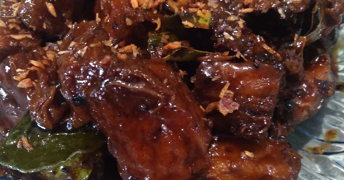 Resep Gluten Si Daging Palsu Bumbu Kecap Lada Hitam oleh Setiabudi ...