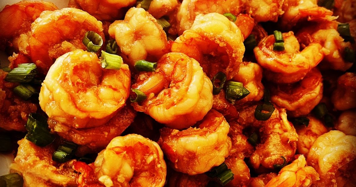 Sticky Honey Garlic Butter Shrimp Recipe By Minda