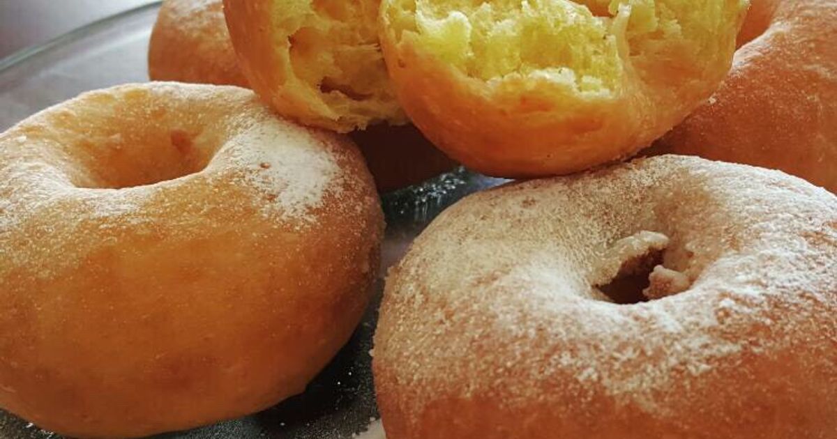 Resep donat labu kuning 500gram rumahan enak dan mudah - Cookpad