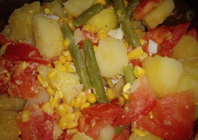 Ensalada con Chauchas Receta de 𝒞ℯ𝓁ℯ 𝒞𝒶𝓈𝓉𝒶ñℯ𝒹𝒶 🥰- Cookpad