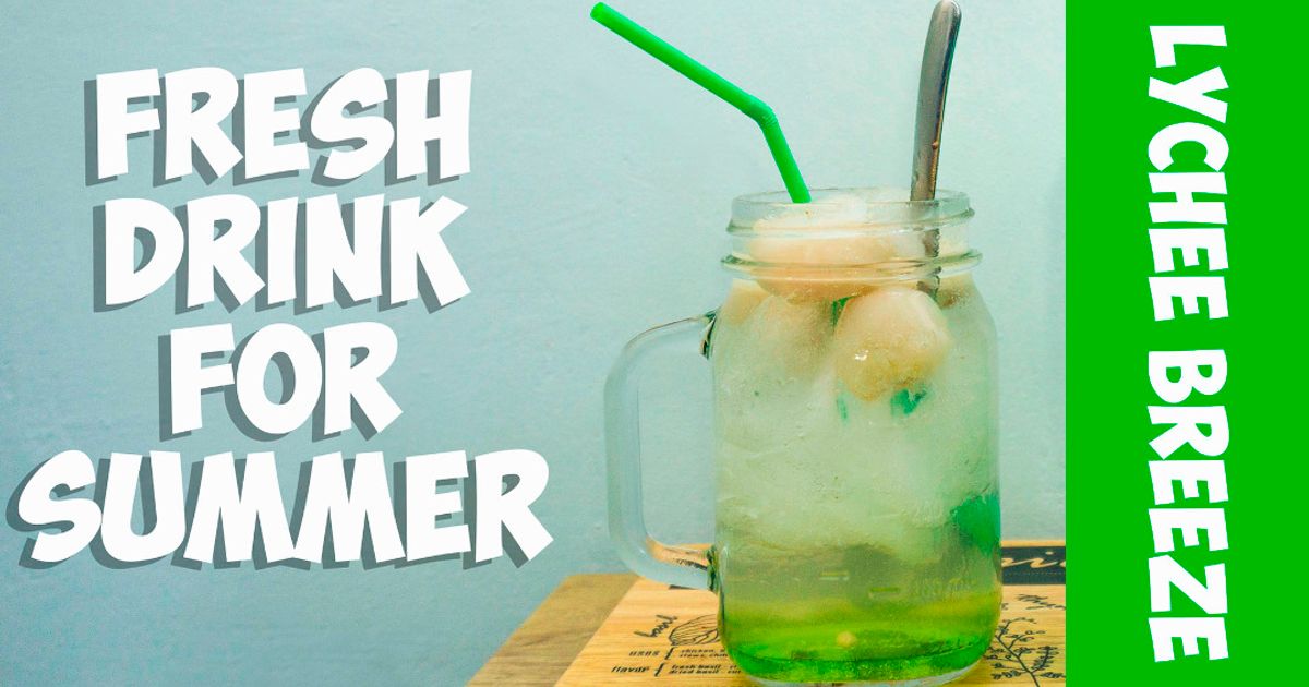 Resep Lychee Breeze oleh GoodCrab - Cookpad