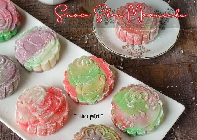Resep Snow Skin Mooncake oleh Putrie - Cookpad