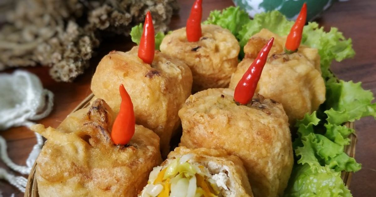 Resep Tahu Isi / Tahu Bunting / Tahu Berontak oleh Tri Yunianti - Cookpad