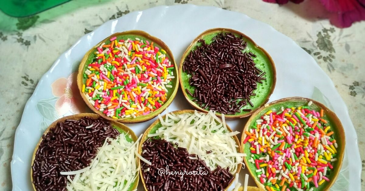 Resep Terang Bulan Pandan / Martabak Manis Mini oleh Heny Rosita - Cookpad