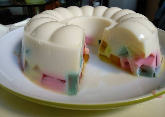 Resep Puding mozaik oleh Lina Rosita - Cookpad