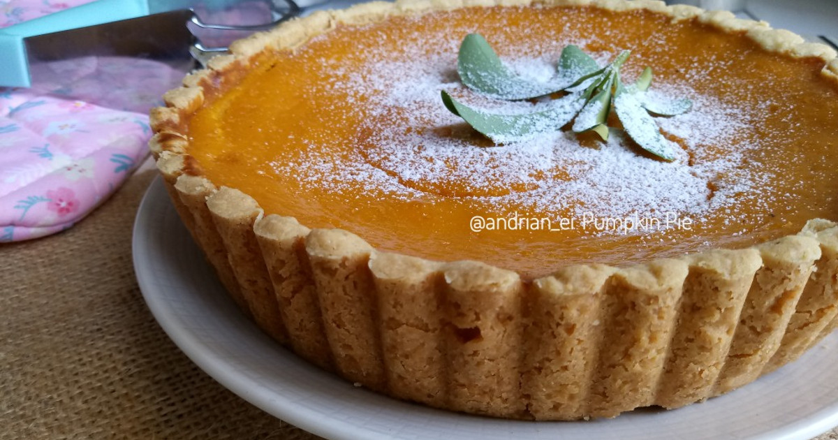 Resep Pie Labu Kuning (Pumpkin Pie) oleh Bunda Ei - Cookpad