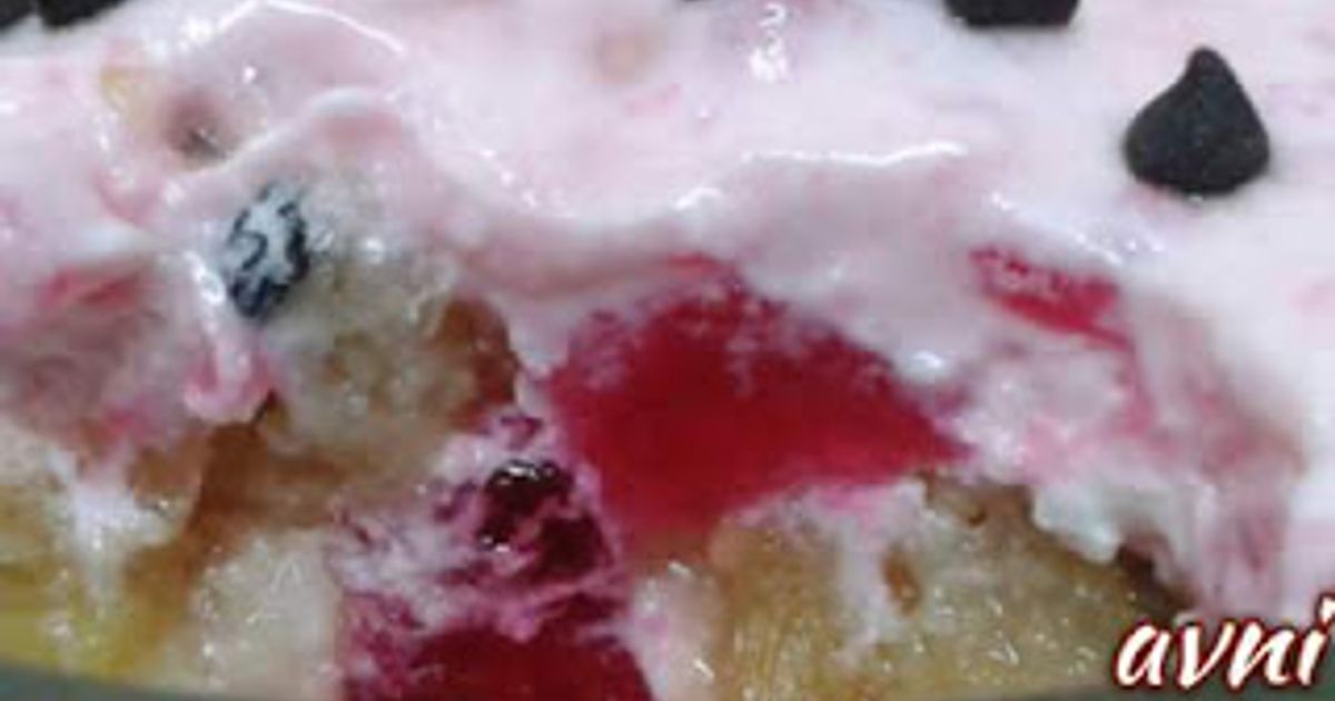 Jello Cream Pudding Recipe by Avni Arora - Cookpad