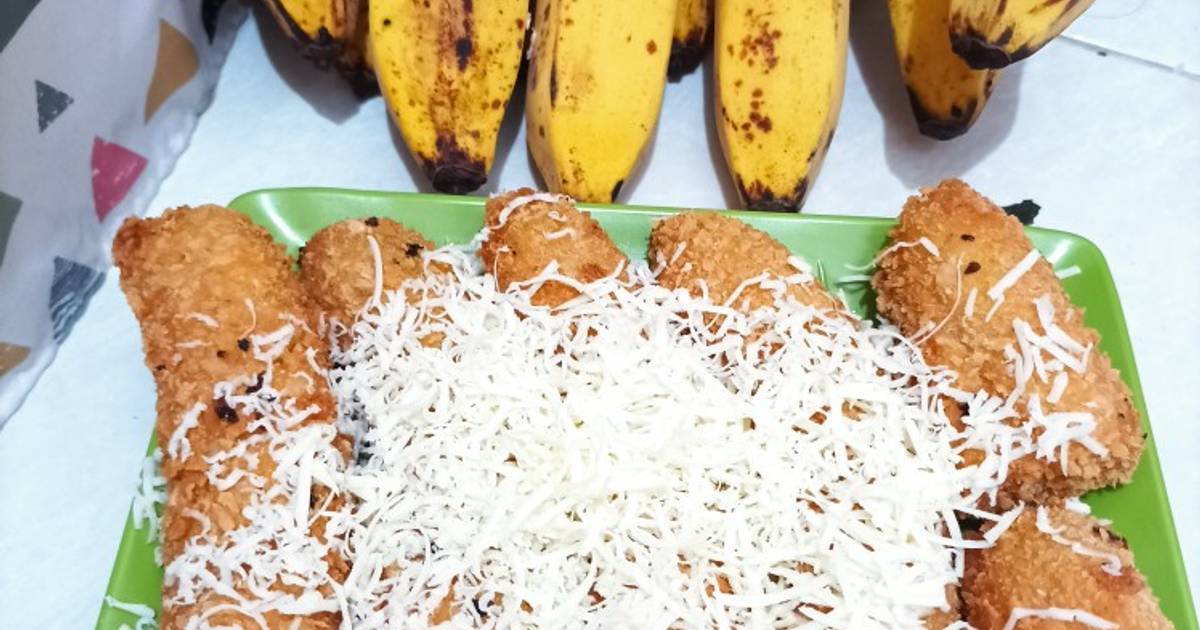 26 resep pisang goreng kipas crispy toping enak dan mudah - Cookpad