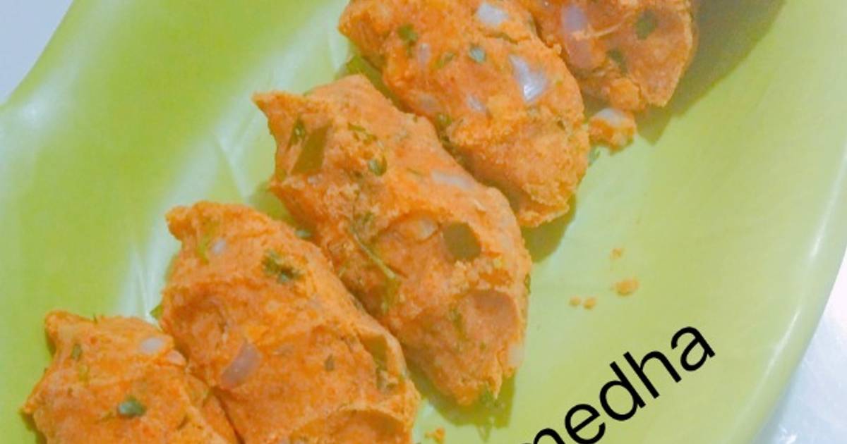 सातुच्या पीठाचे मुटकुळे (Satuchya Pithache Mutkule Recipe In Marathi ...