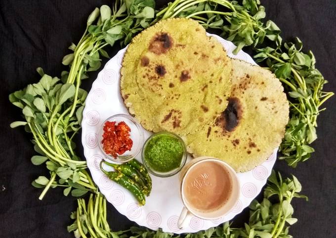 Dahi Methi Kathyavadi Rotlo Recipe by Rajeshree Shah (Homechef ...