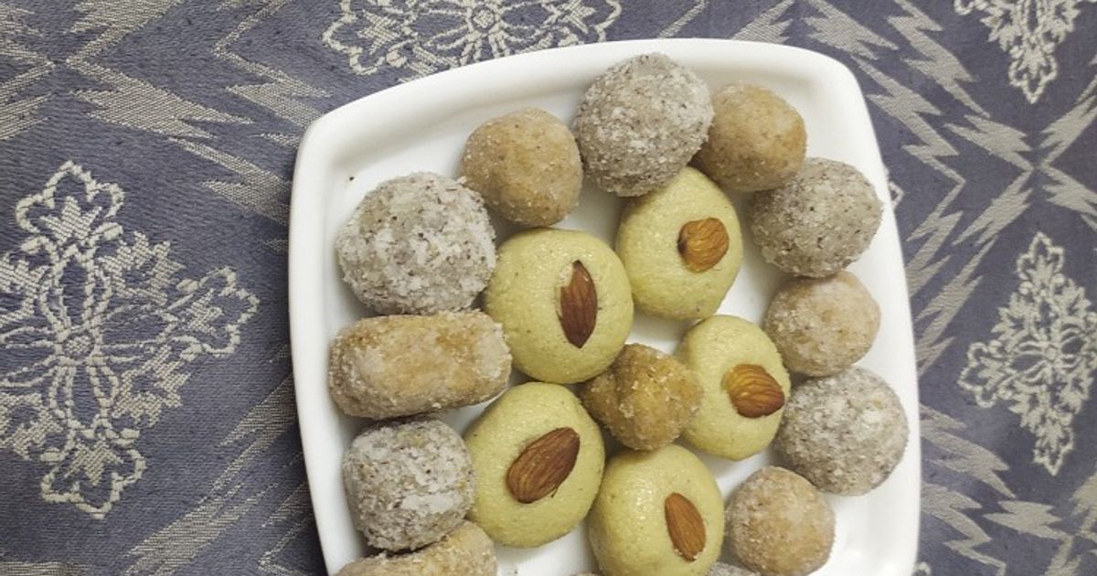 3 Sweets In A Row Recipe by Diksha Arora - Cookpad