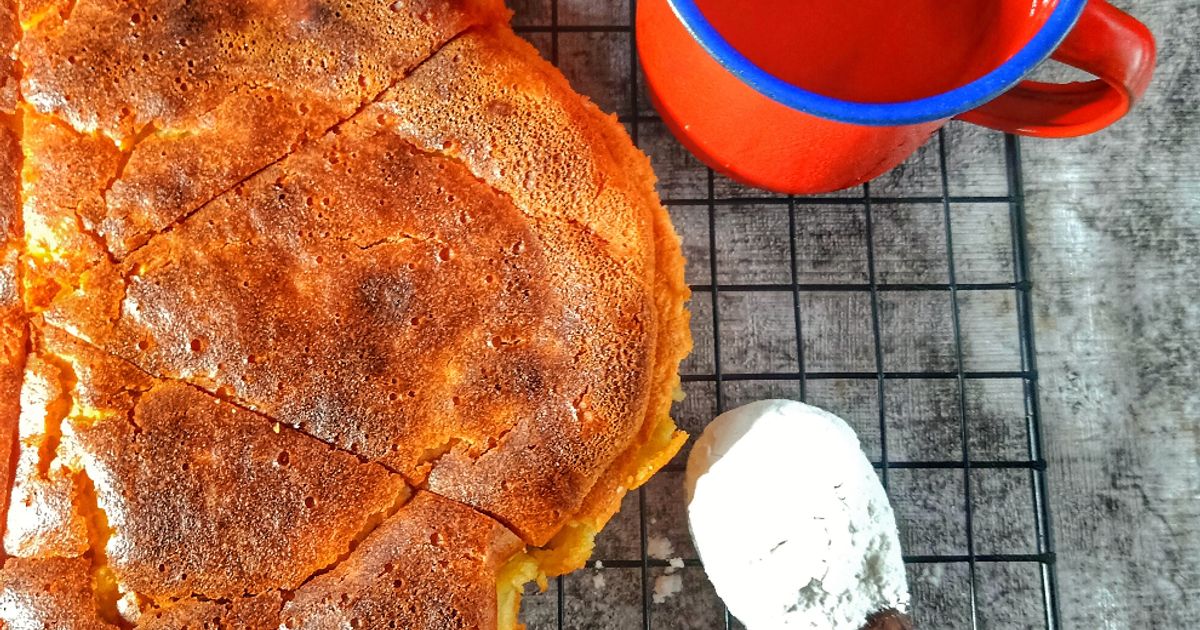 Resep bingka kentang banjar oven rumahan enak dan mudah - Cookpad