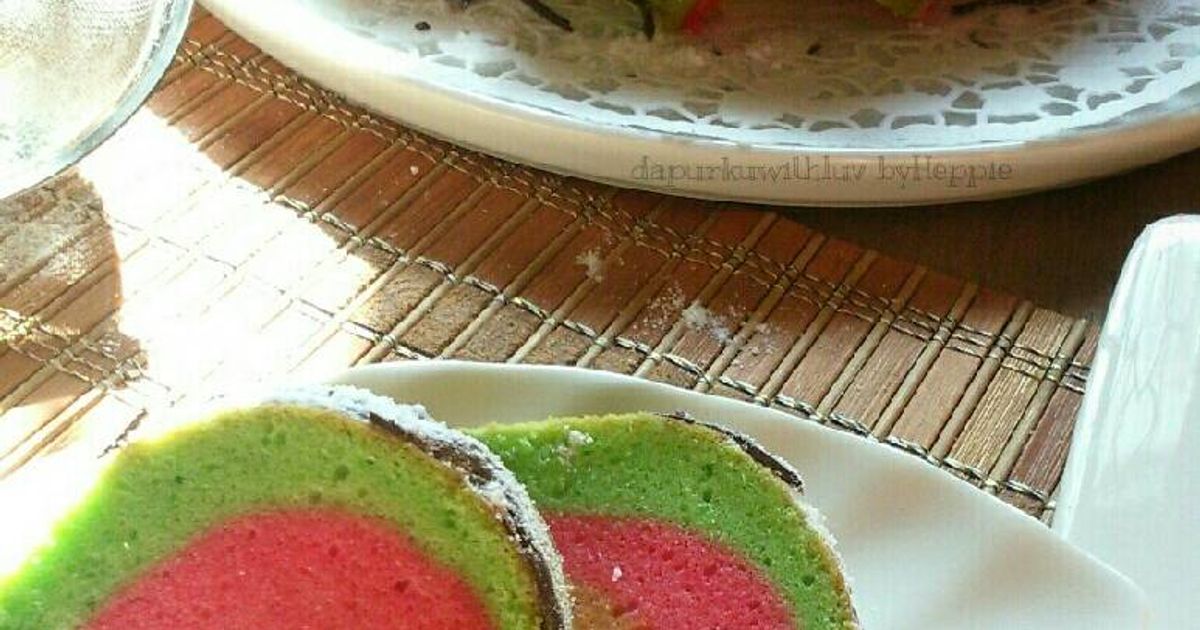 Resep Cake Putih Telur Pelangi Tanpa Pelembut (Sp/Tbm) Dan Pengembang ...