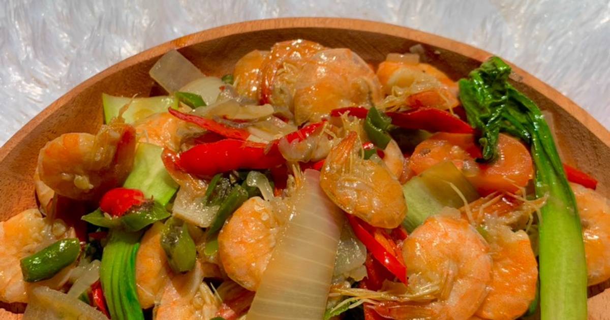 Resep Tumis Udang Pakcoy oleh Soniaputrif - Cookpad