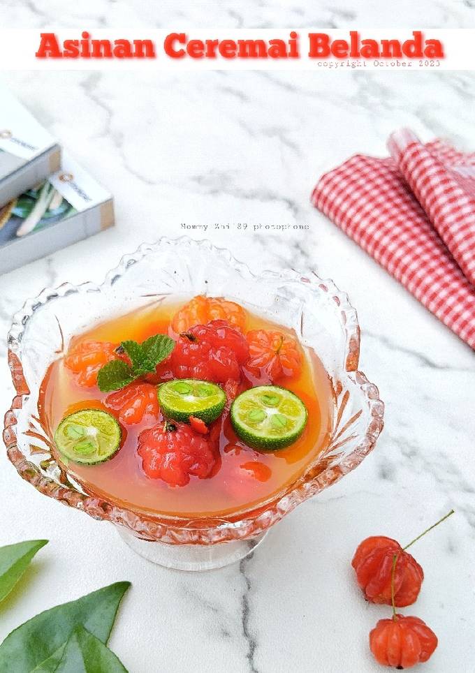 Resep Asinan Cermai Belanda oleh Welly Herlina - Cookpad