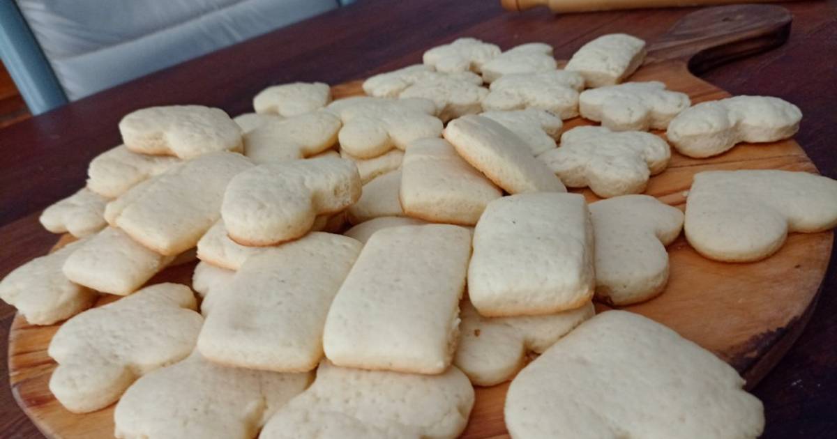 Galletitas de manteca Receta de Fati Da Rocha- Cookpad