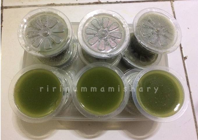 Resep Agar agar Green Tea oleh Ririn Andarini - Cookpad