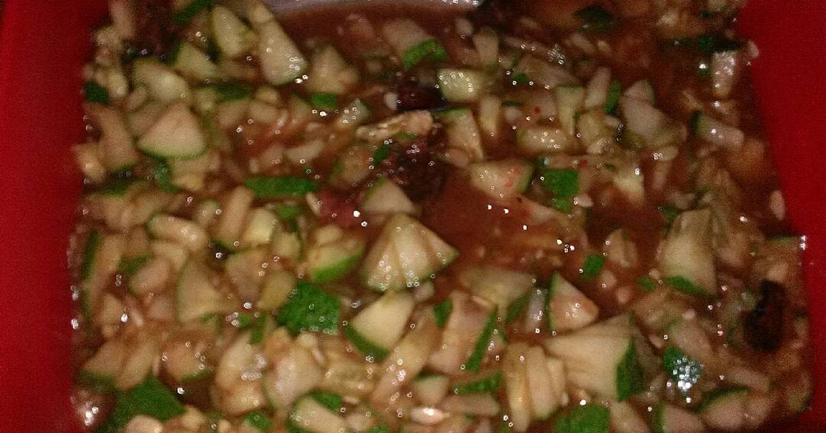 Resep Recoh Timun / Rujak Timun oleh Indryng - Cookpad