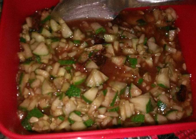 Resep Recoh timun / rujak timun oleh Indryng - Cookpad