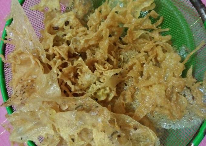 Resep Peyek rebon renyah oleh Eka Andriani - Cookpad